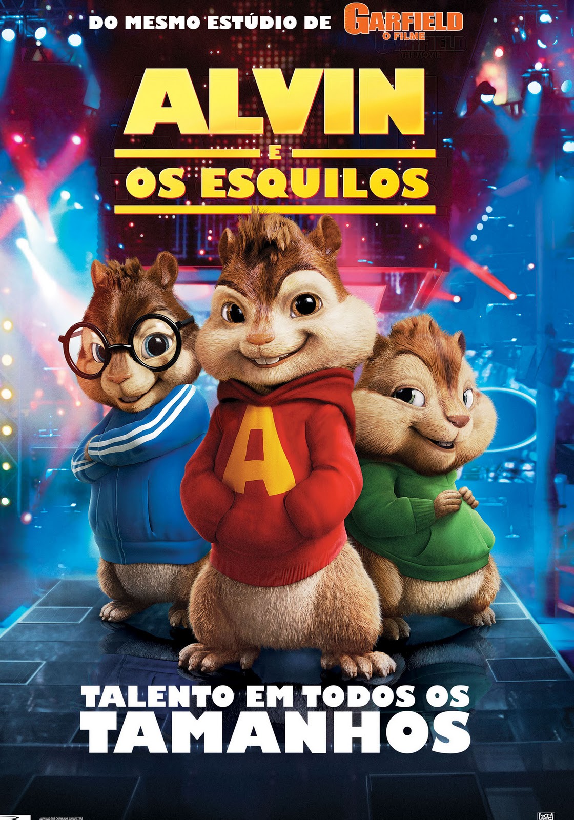 A Cinemateca do Glarner: ALVIM E OS ESQUILOS (Alvin and the Chipmunks)