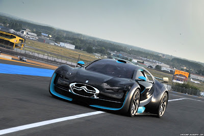 De todo un poco.: Citroën Survolt concept, el superdeportivo eléctrico
