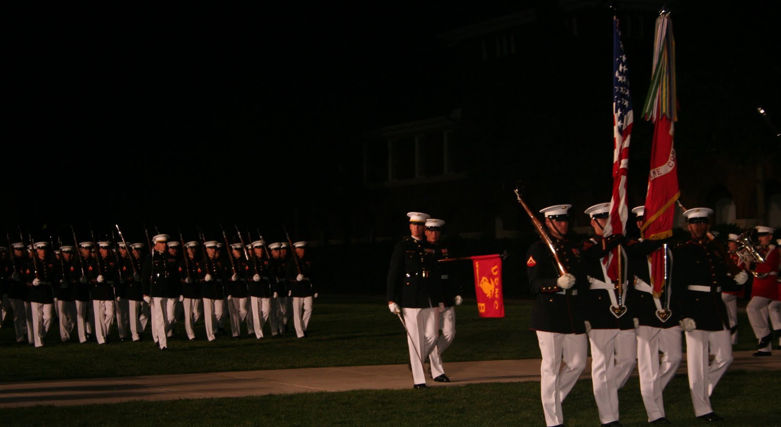 Turner Mountain East Coast: Evening Parade at the Marine Barracks ...