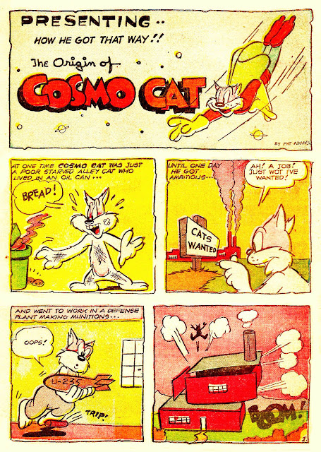 APOCOLYTE'S WORLD OF COMICS: THE ORIGIN OF COSMO CAT