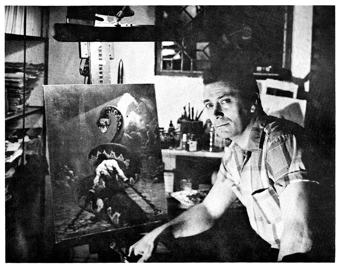 BLACK 'N' WHITE AND RED ALL OVER: POST # 37 - "THUN'DA" by FRANK ...