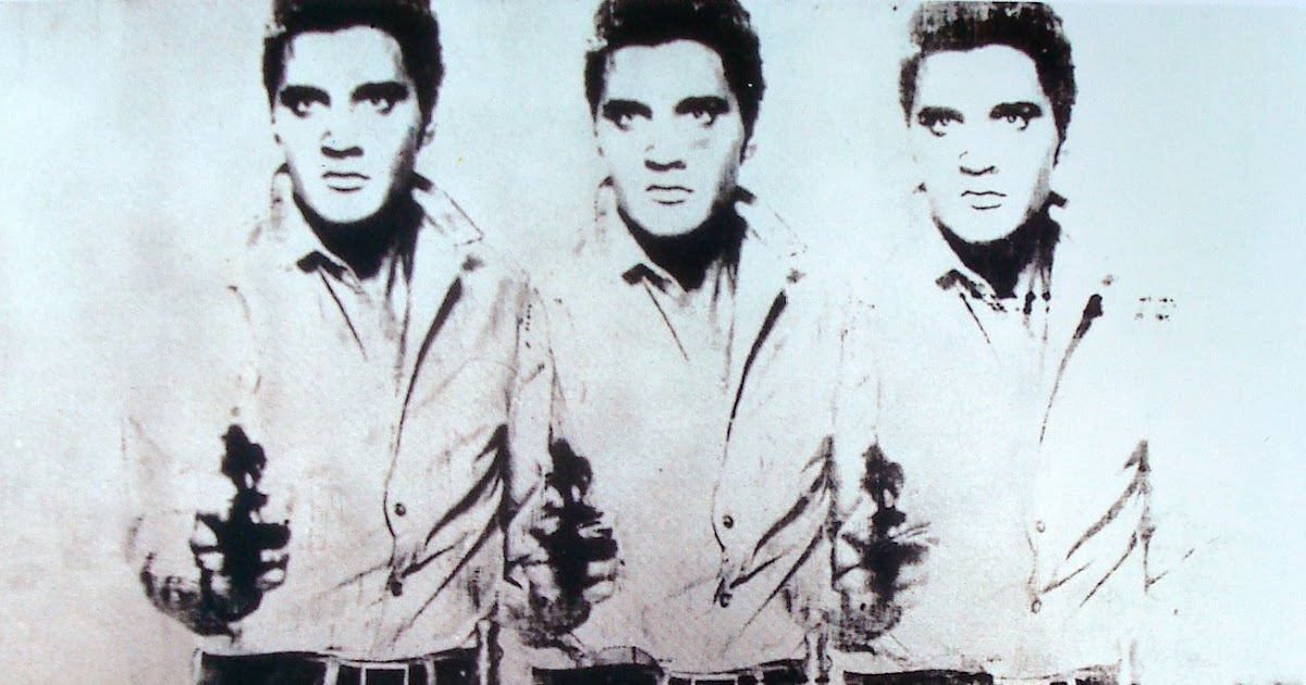 'Triple Elvis' by Andy Warhol (1963) in high resolution