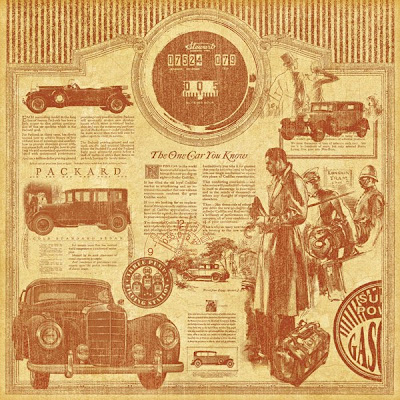 NZ Scrapbook NewZ: Featured product: Classic car paper
