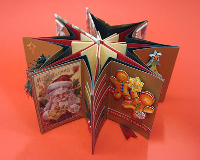 NZ Scrapbook NewZ: Christmas Star Book Workshop - Thursday evening