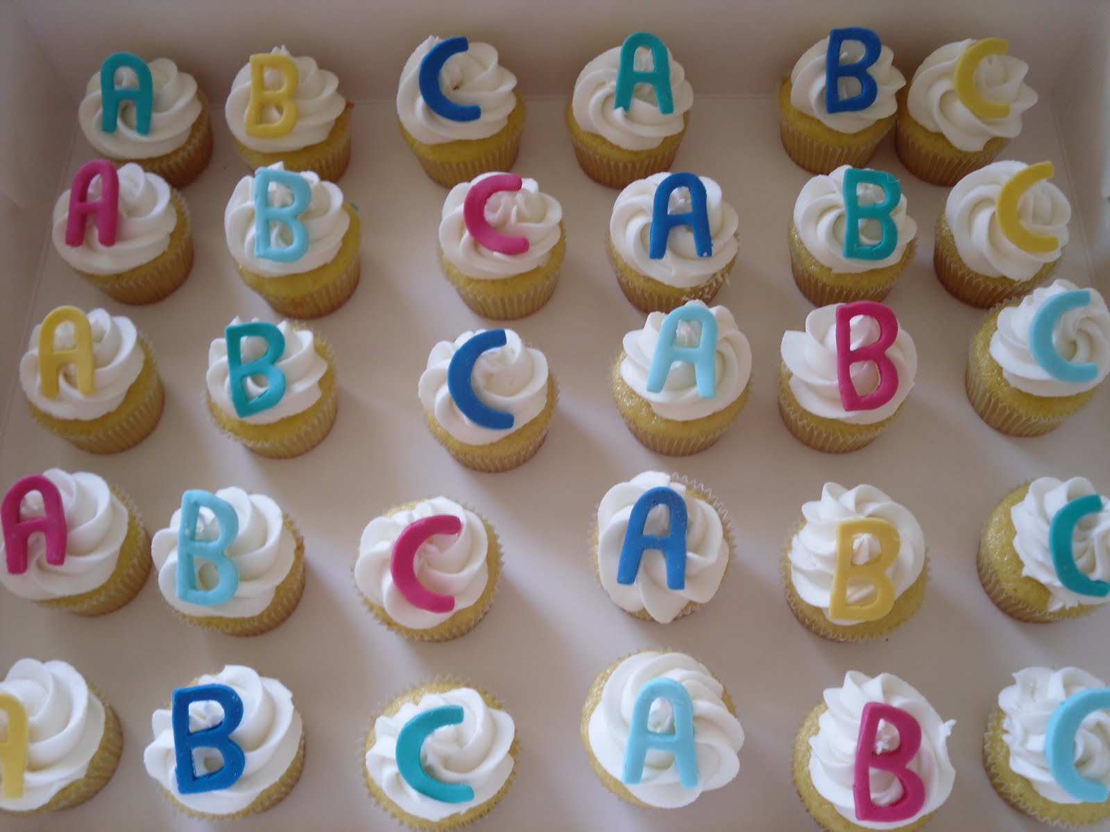 NZ Cupcake Princess: Now I know my ABC's....