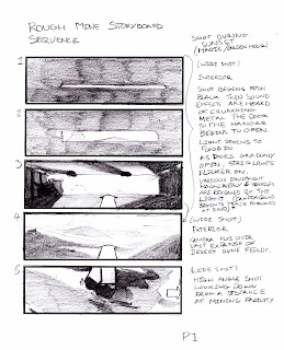 Animated Environments: Storyboard Sequence