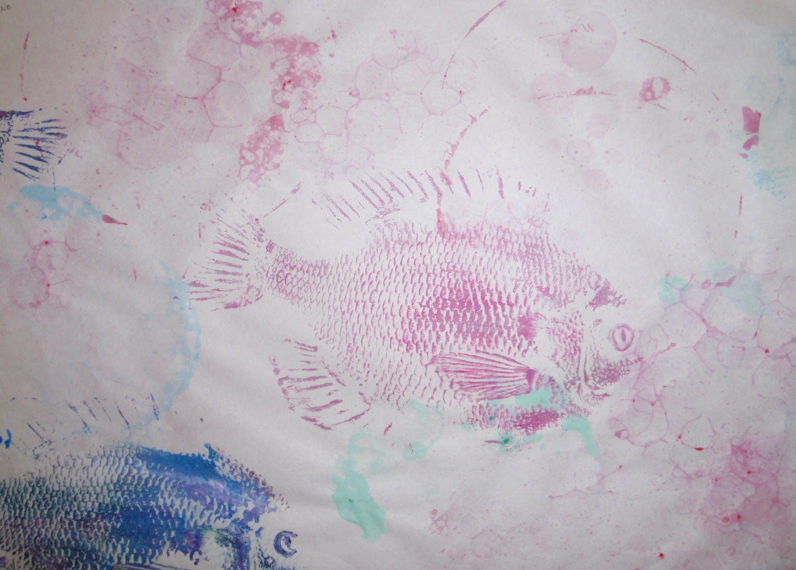 Chin Colle: Colorful Gyotaku