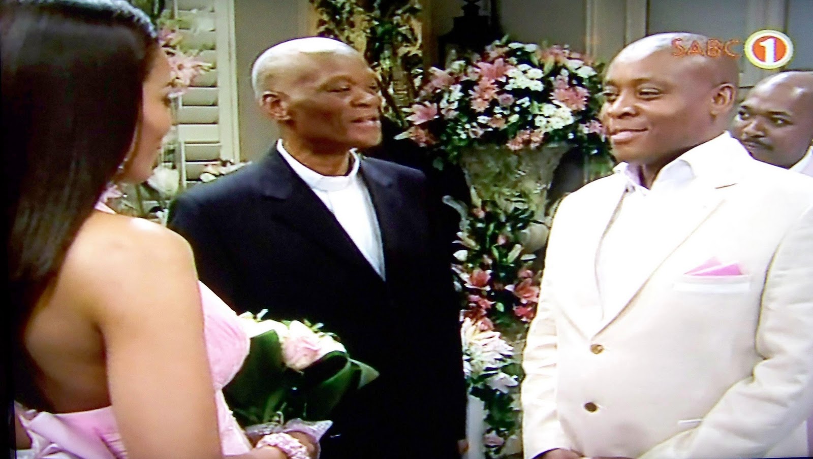 TV with Thinus: FIRST LOOK! Karabo Moroka gets married to Tau in a pink ...