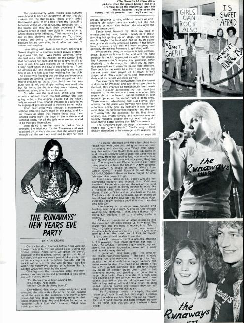 White Trash Soul: The Runaways - "The Best of The Runaways" (Mercury, 1987)