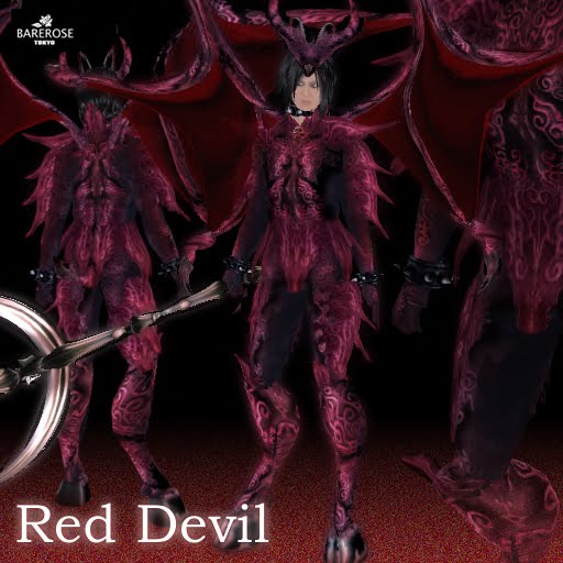 Tori's Blog: New @ Barerose Tokyo Red Devil for girls and guys