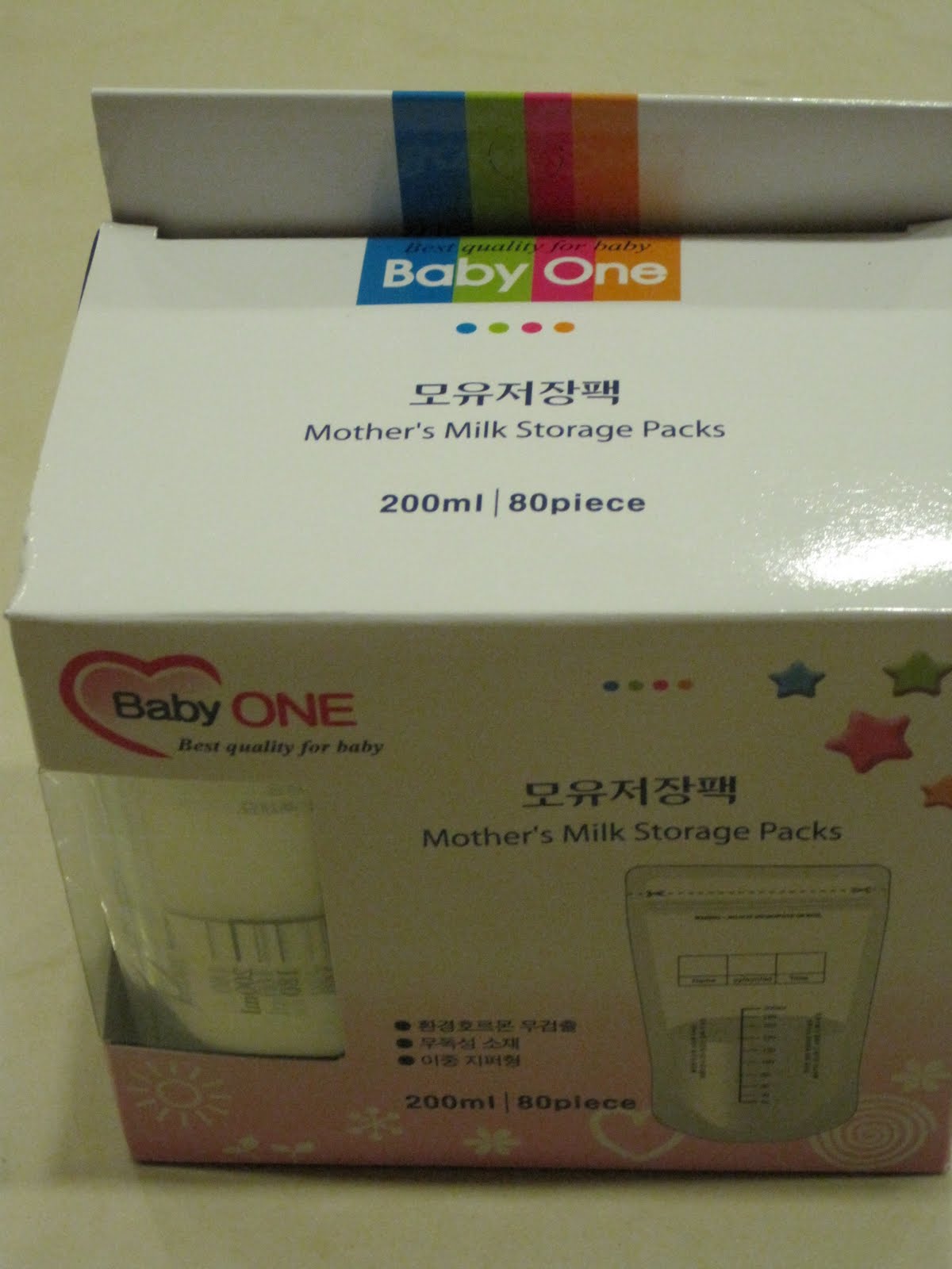 Bamboo BB Online Store: Baby One - Breast Milk Pack 40's & 80's