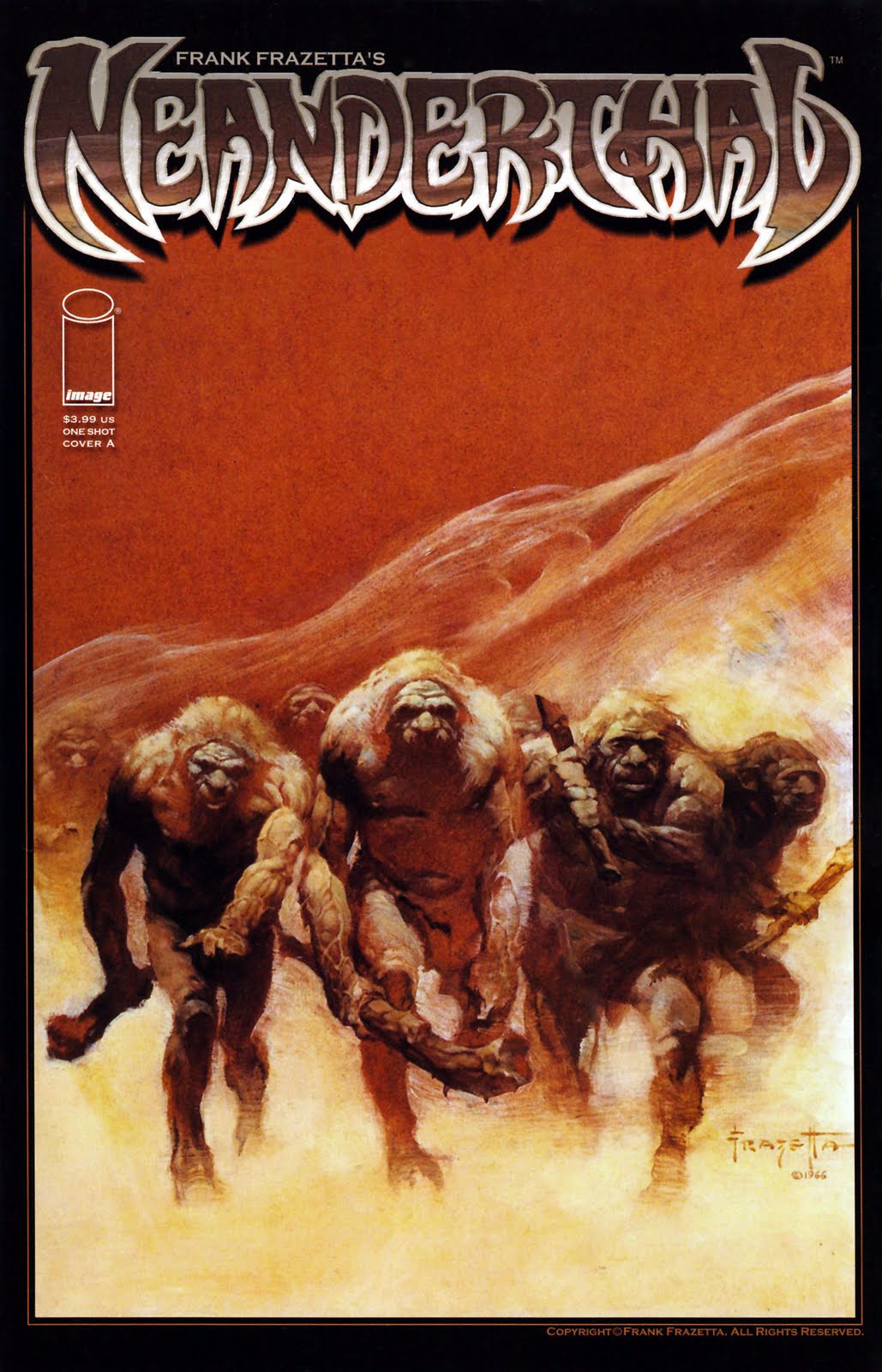 NeanderFollia: Els neandertals de Frank Frazetta