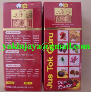 Yakin Jaya Enterprise: Tok Guru - Saffron