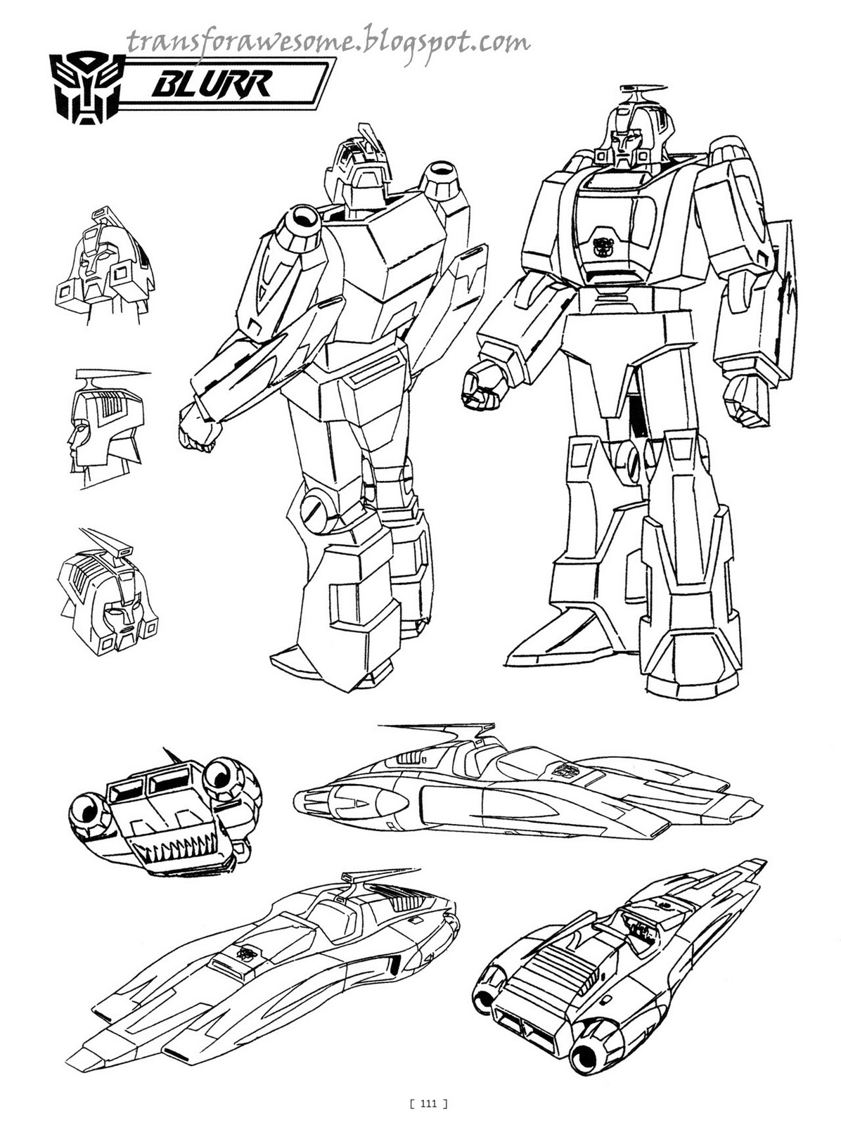 t r a n s f o r a w e s o m e: Generations Blurr - Transformers