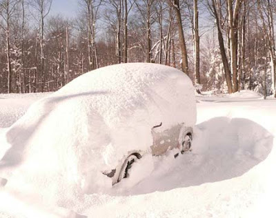 Fresh Pics: Heavy Snowfall in Mexico City