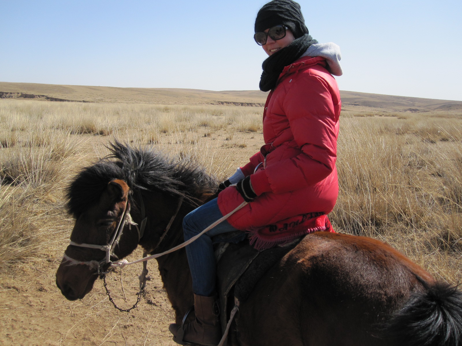 SHE in China: Xilamuren grasslands by horse