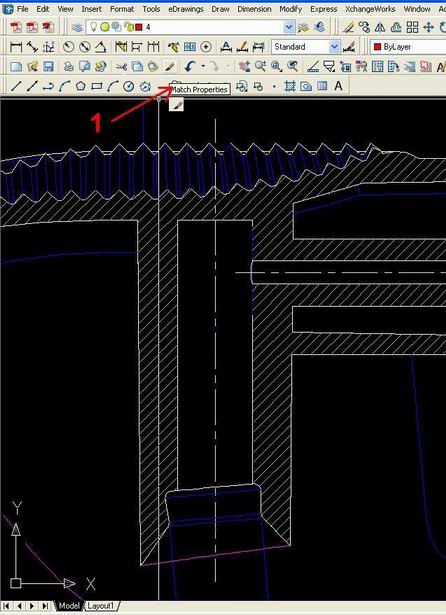 Match Properties Command line MATCHPROP - ARUSHA_CAD