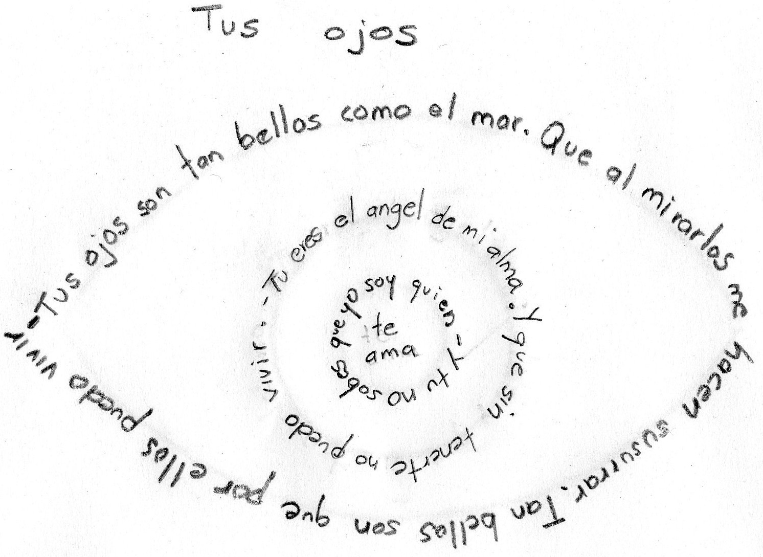 luis antonio: caligramas