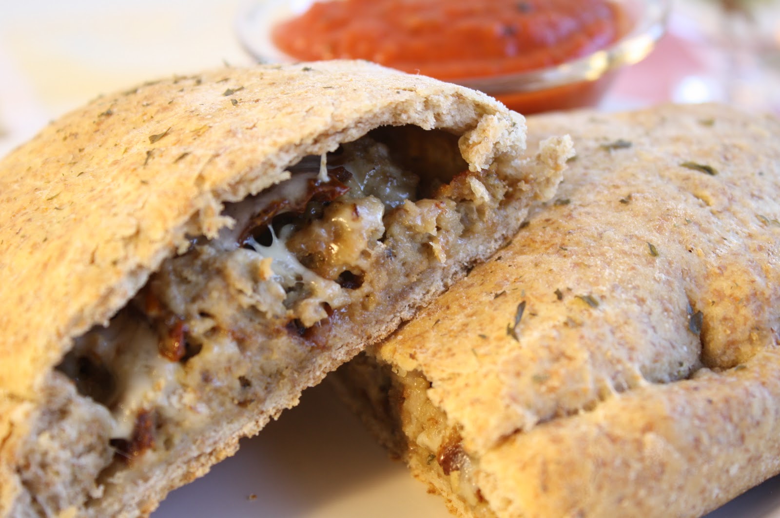 Meatball Calzones - Saving Room for Dessert