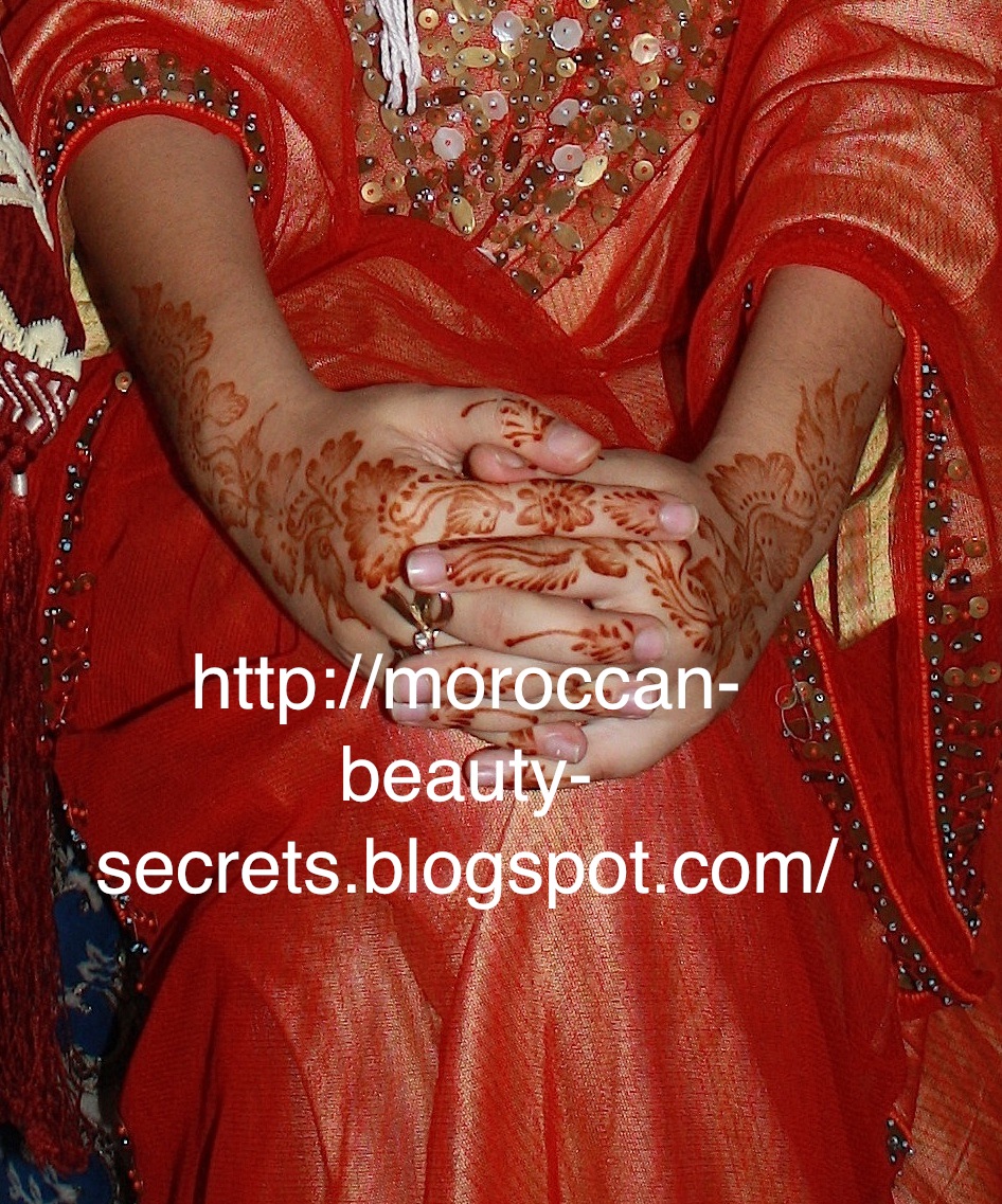 Moroccan beauty secrets: Moroccan Henna. Khaleeji Henna. Indian Henna.