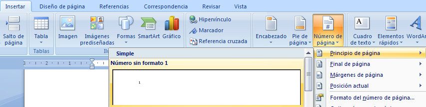 tarea de computacion: pestaña insertar word