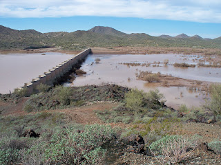 Darren's Rides: Cave Creek Dam Flood