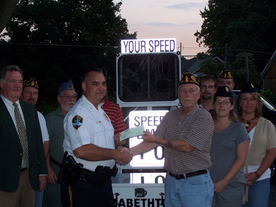 Chronicling Elizabethtown: E-town American Legion donation helps police ...