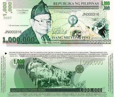 Living Waters Asia - Events: Million Peso Bill, now available!!!