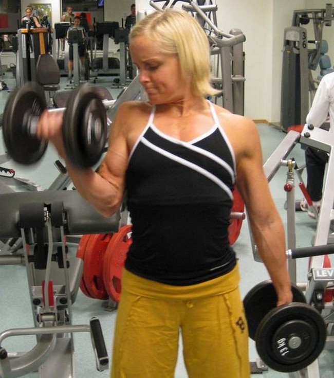 Gym Work: Maria Andersson.