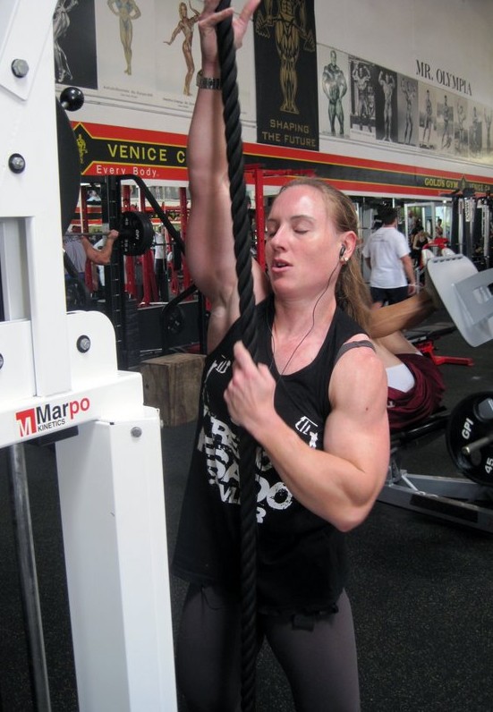 Gym Work: Michi Ritz.