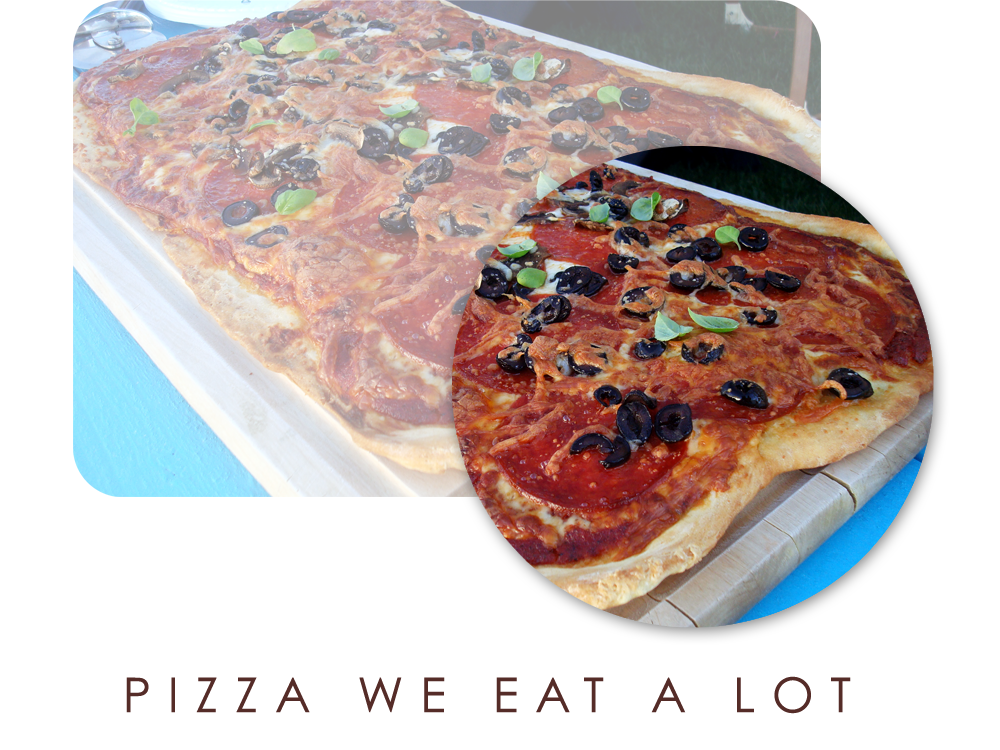 Rookie Cookie: Pizza We Eat A Lot