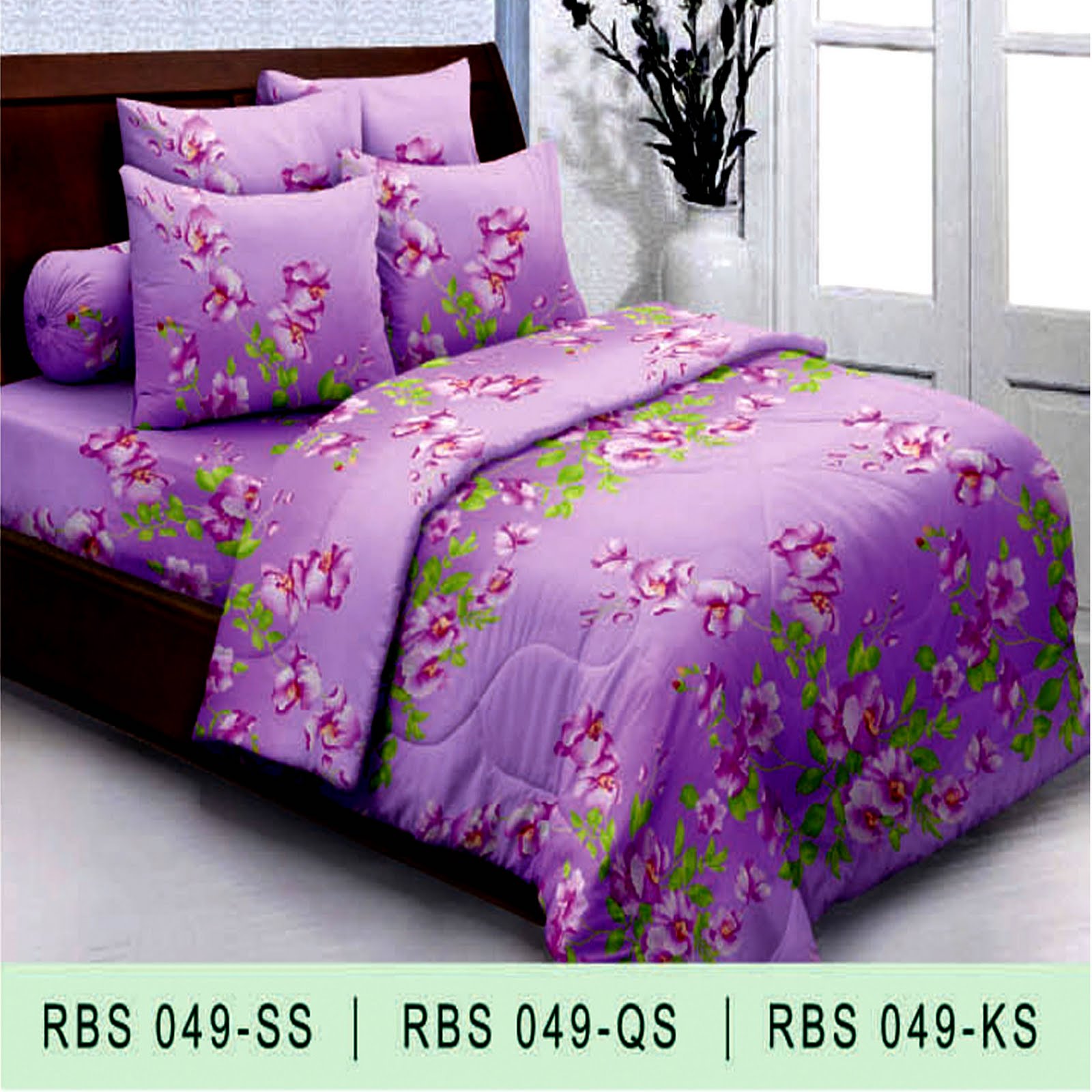 AUGY COLLECTION: Set Cadar Single Queen Dan King Comforter