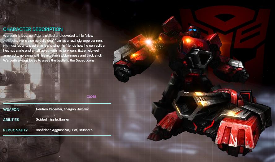 Transformers Live Action Movie Blog (TFLAMB): Barricade and Warpath ...
