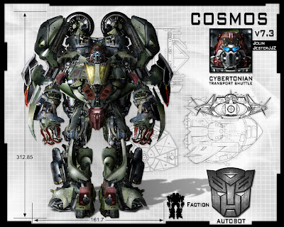 Transformers Live Action Movie Blog (TFLAMB): Cosmos Fan Concept Art