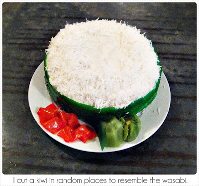 Giant Sushi Birthday Cake - How To-sday - Shrimp Salad Circus