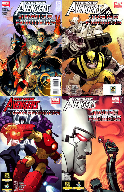 El Villano 2099: New Avengers Vs Transformers (Esp)