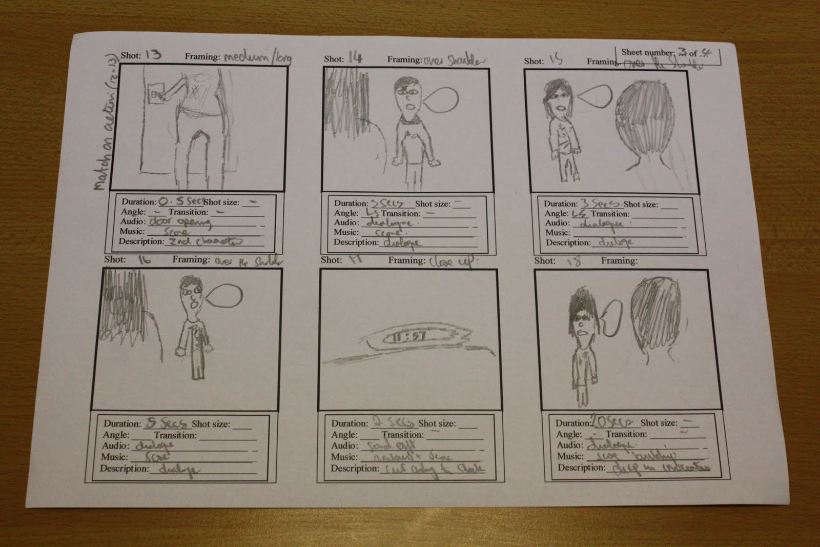 Practical Production: Storyboard