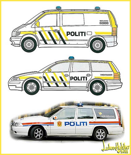 NORGE.nl: Nytt Politibil-design