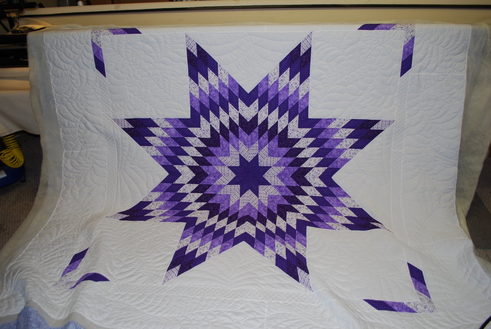 Designs by Laura Jo: Lone Star Quilt