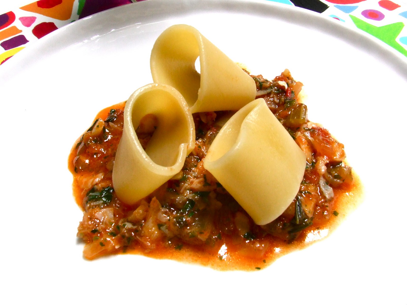 HYSTERIA LANE: pasta fighetta con ragù, di baccalà però