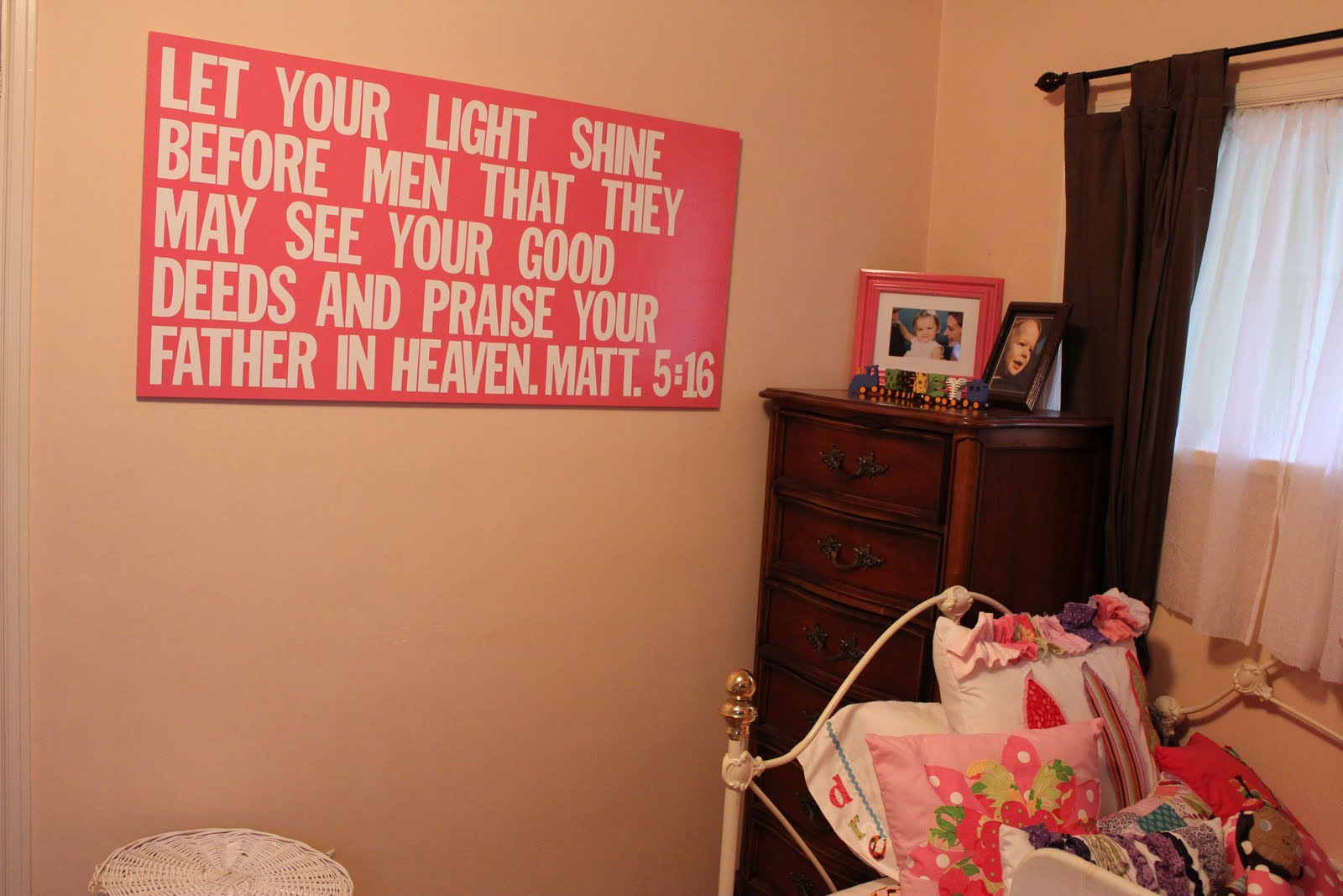 Lu Bird Baby: Bible verses for the kiddos room