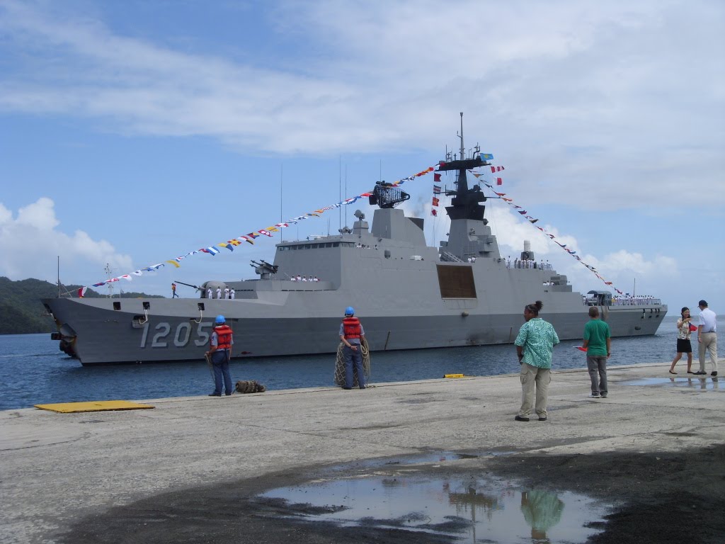Airai Water Paradise Hotel & Spa: ROC Navy Arrives in Palau