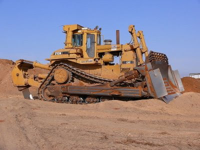 Caterpiller machines: Caterpillar D10....