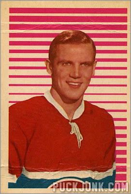 1963-64 Parkhurst #24 - Ralph Backstrom - Puck Junk