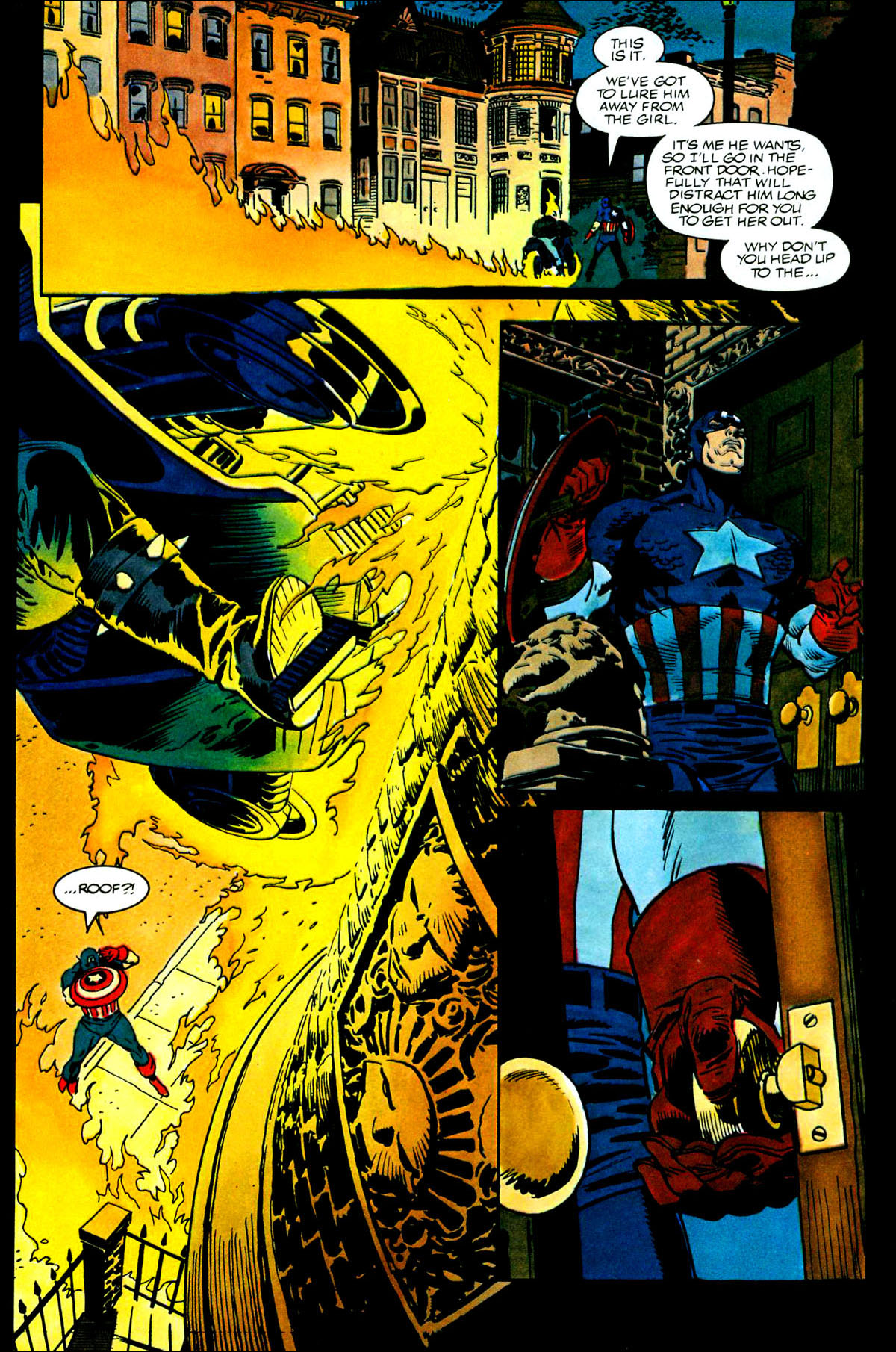 Read online Ghost Rider/Captain America: Fear comic - Issue # Full