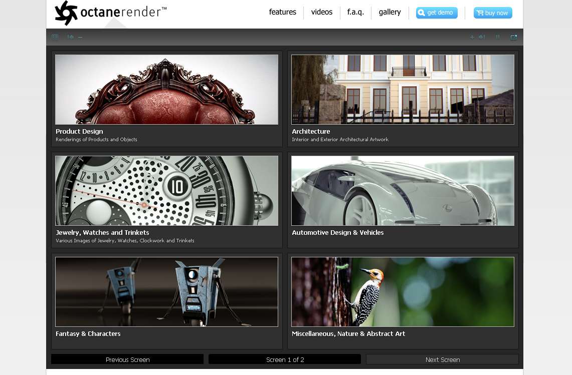 Octane render demo - mobres
