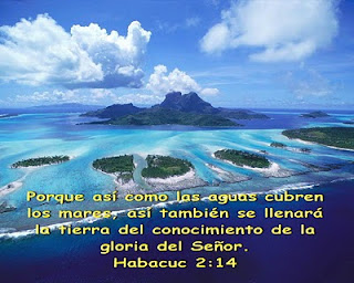 Biblia, paisajes y maravillas: Habacuc 2:14