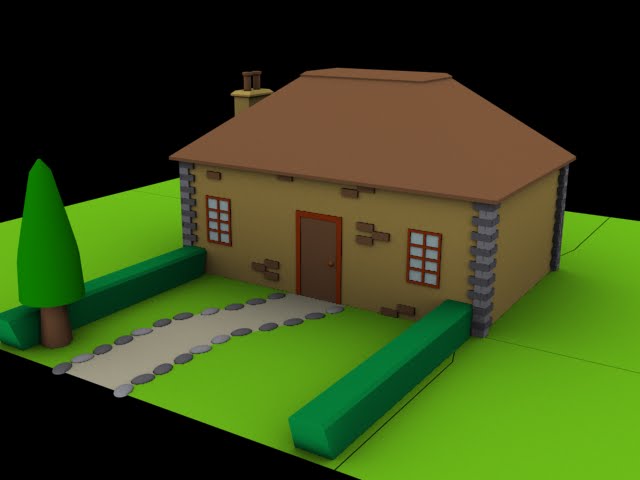 Ian's 3D Work - Allan: July 2010