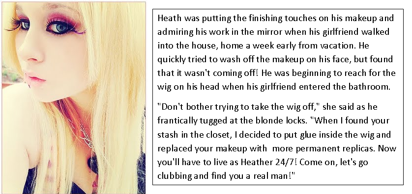 Elena Starz TG Stories/Captions: Guys Turned Into Stunning Emo Girls