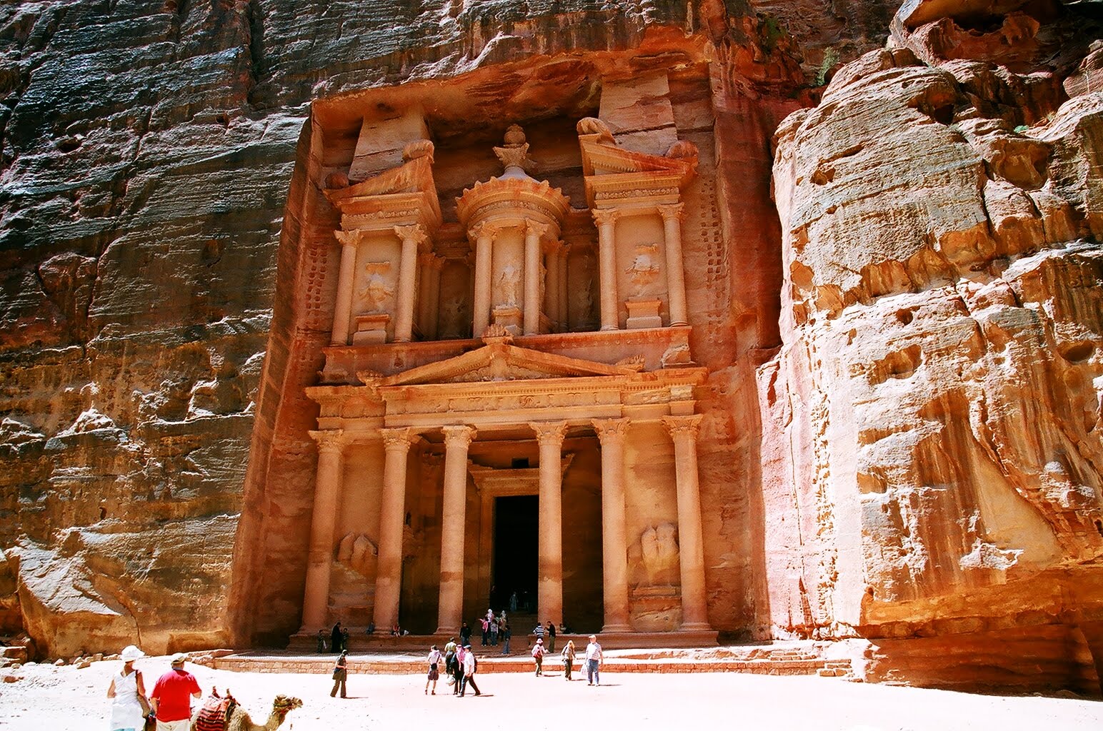 Petra the rock-carved city in Jordan | City of petra, Petra jordan, Petra